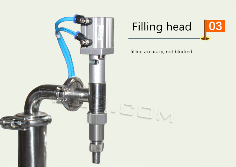 Semi Automatic Single Head Water Bottle Filling Machine Pneumatic ...