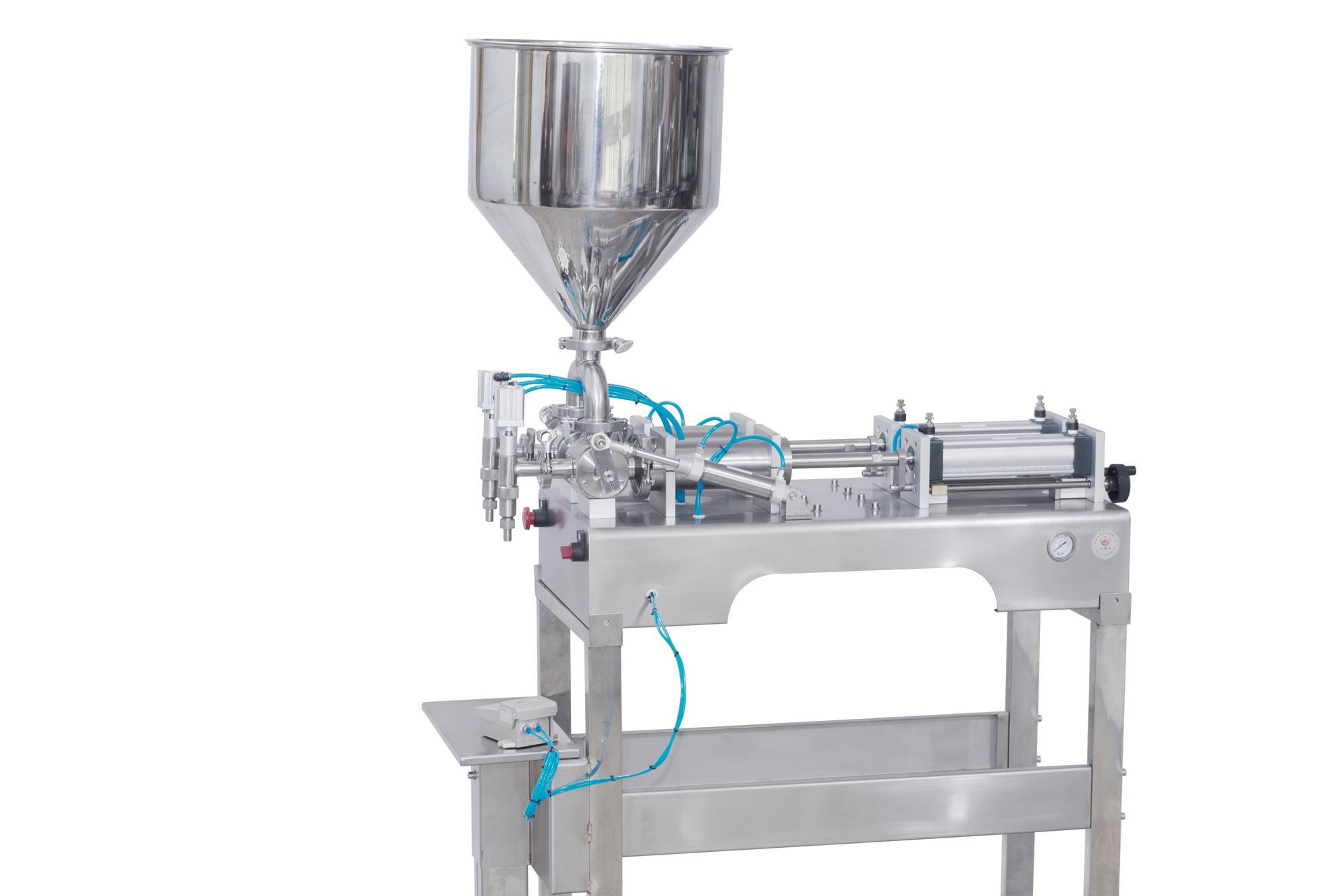 Stand type two heads cosmetic filling machine - Fill2 Package Machinery