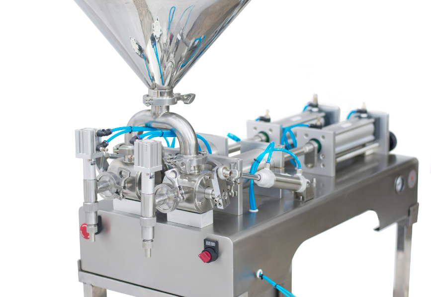 Stand type two heads cosmetic filling machine - Fill2 Package Machinery