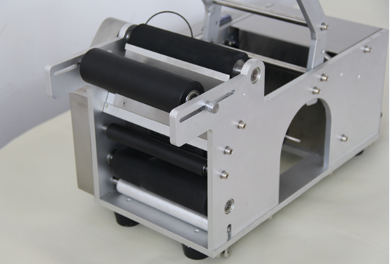 Semi-automatic Round Bottle Labeler Labeling machine - Fill2 Package ...