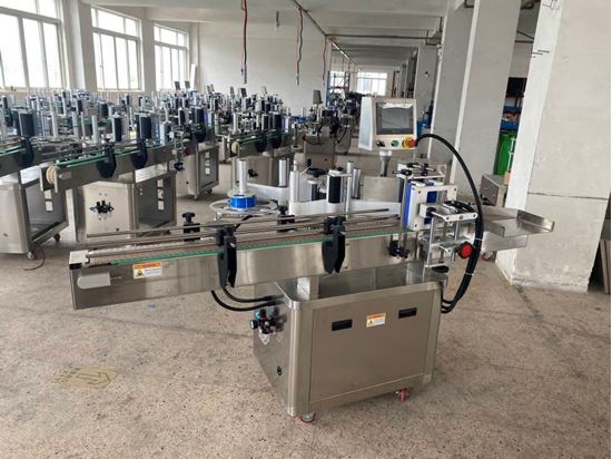 Automatic round bottle labeling machine - Fill2 Package Machinery