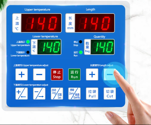 3 Heads Automatic Weigh filling and Back side sealing machine 300g ...